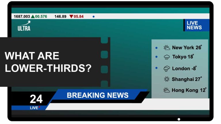 What Are Lower Thirds? Definition & Examples - FilmDaft