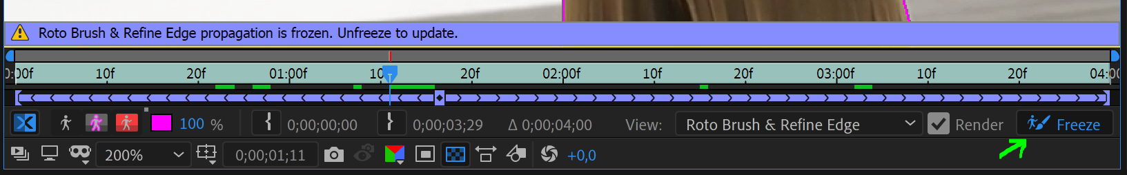 How To Use Roto Brush In After Effects. Illustrated Tutorial. Part 1 ...