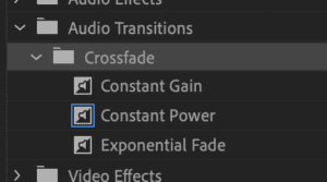 Crossfades In Premiere Pro Explained (Constant Gain, Constant Power ...