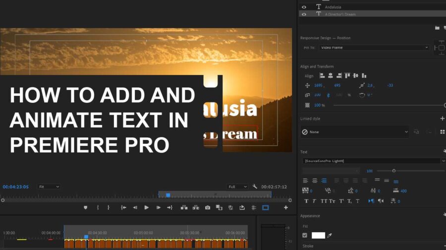 How to Add, Edit & Animate Text in Premiere Pro (Illustrated Guide ...