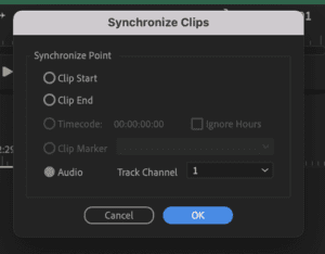 How to Synchronize Clips and Audio in Premiere Pro Automatically ...