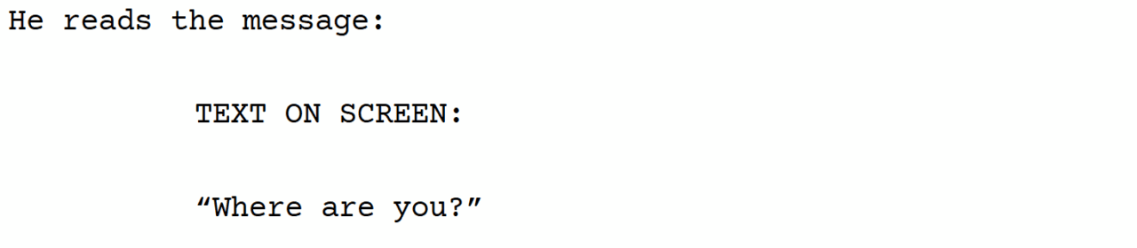How to Write Text Messages in a Screenplay - FilmDaft