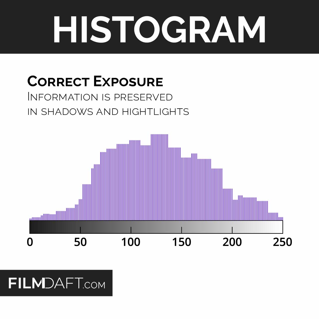 What Is a Histogram? Definition and How to Read It for Exposure - FilmDaft